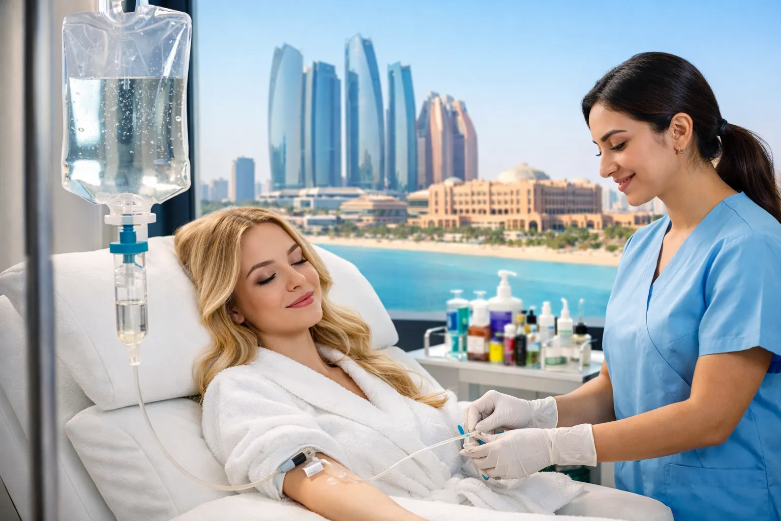 How Much Is an IV Drip in Abu Dhabi? Prices & Types
